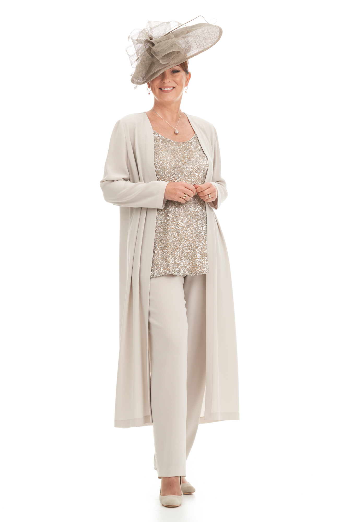 Four Piece Coat And Trouser Outfit - Joyce Young