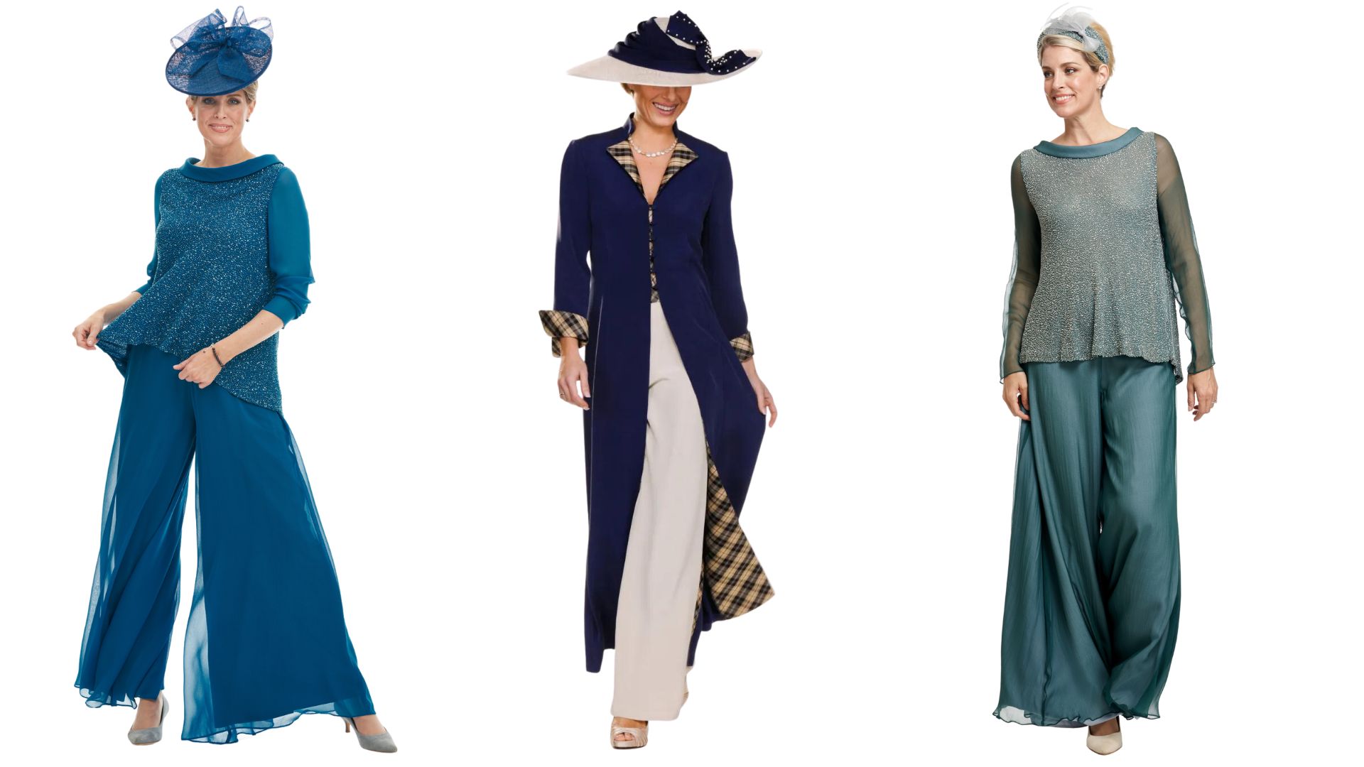 8 Floaty and Elegant Mother of the Bride Trouser Suits