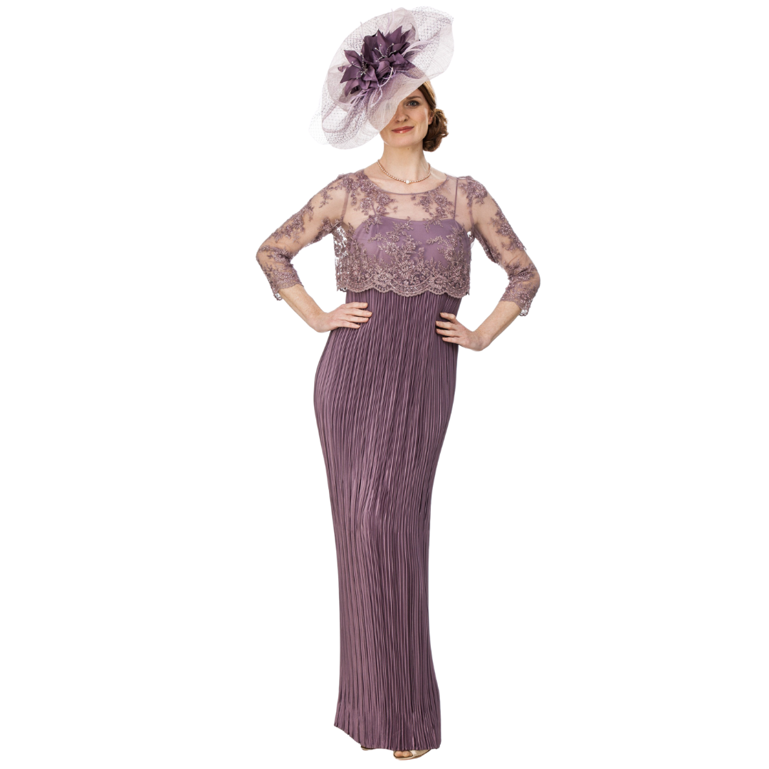 Stunning Purple Mother of the Bride/Groom Outfits for Autumn Weddings